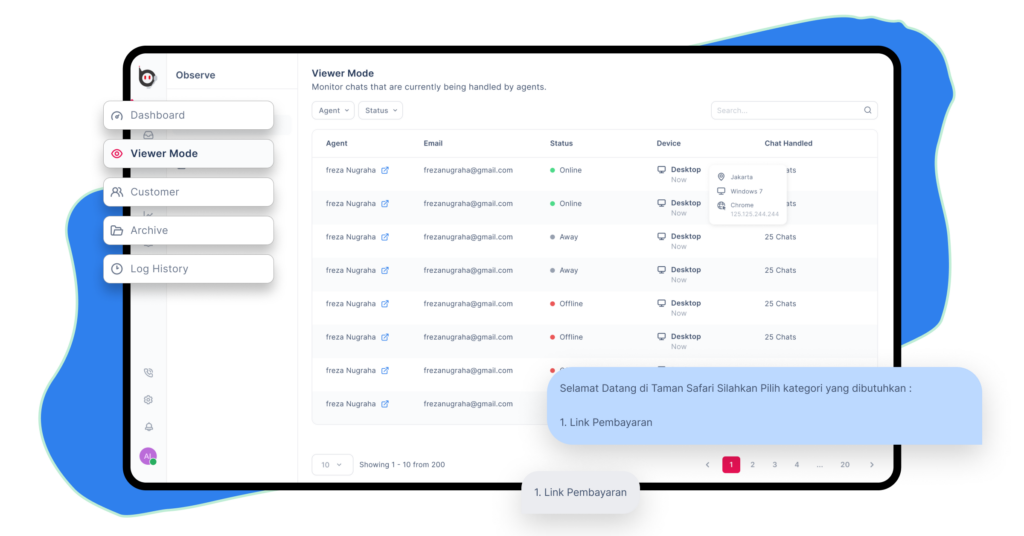 OCA Interaction: All-in-One CRM Platform – OCA: Blast Pesan dan CRM