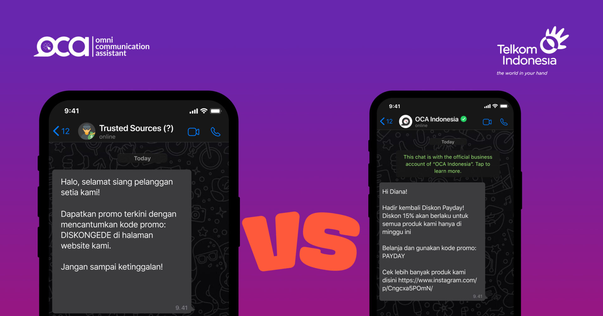 Perbedaan Broadcast WhatsApp Business Gratis vs WhatsApp Business API – OCA: Blast Pesan dan CRM