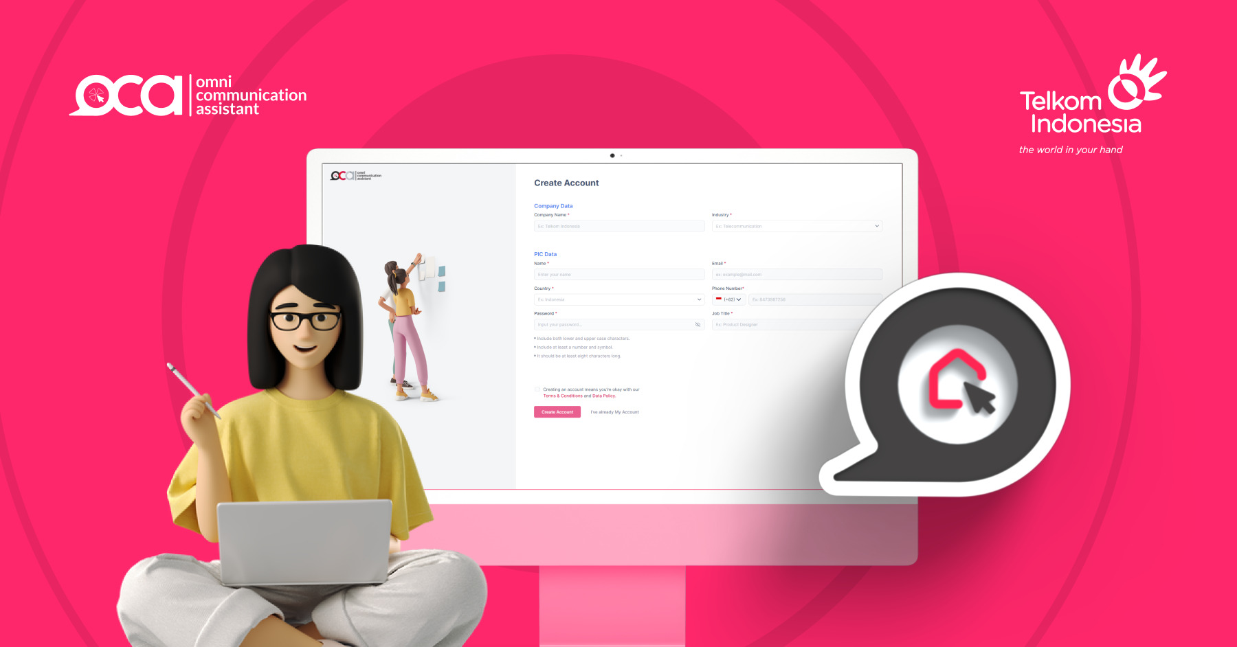 6 Langkah Registrasi Akun Baru di Website OCA – OCA: Blast Pesan dan CRM