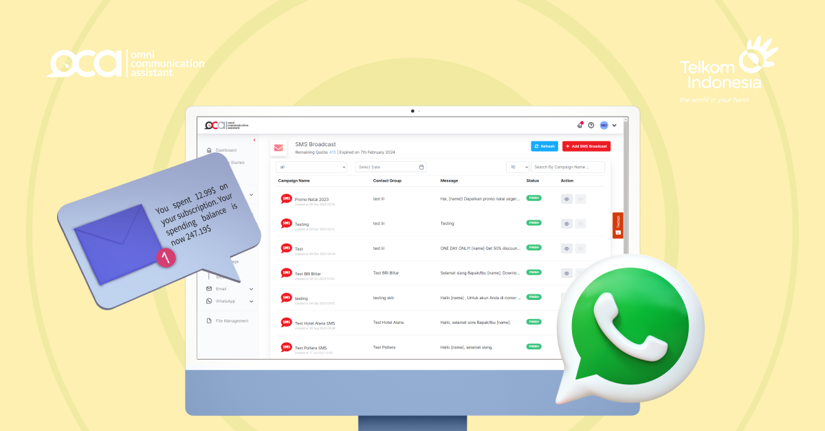 Cara Membuat Template WhatsApp dan SMS di OCA Blast Lite – OCA: Blast ...